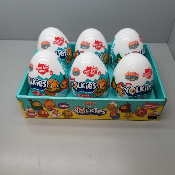 yolkies | Toys | Yolkies Foodie Surprise Toy Candy Slime 6pc Tray ...